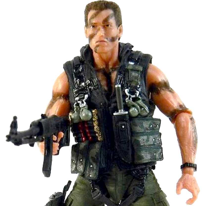 Comando para Matar John Matrix (Arnold Schwarzenegger) Neca Ultimate ...