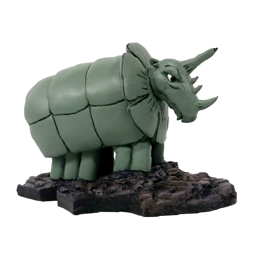 Os Herculóides - Tundro em resina ( parte 2/4 do Diorama The Herculoids ...